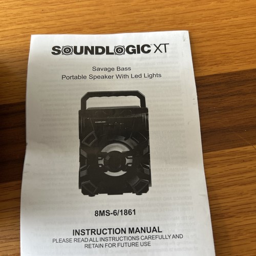 Sound Logic XT Savage Base Portable USB | eBay