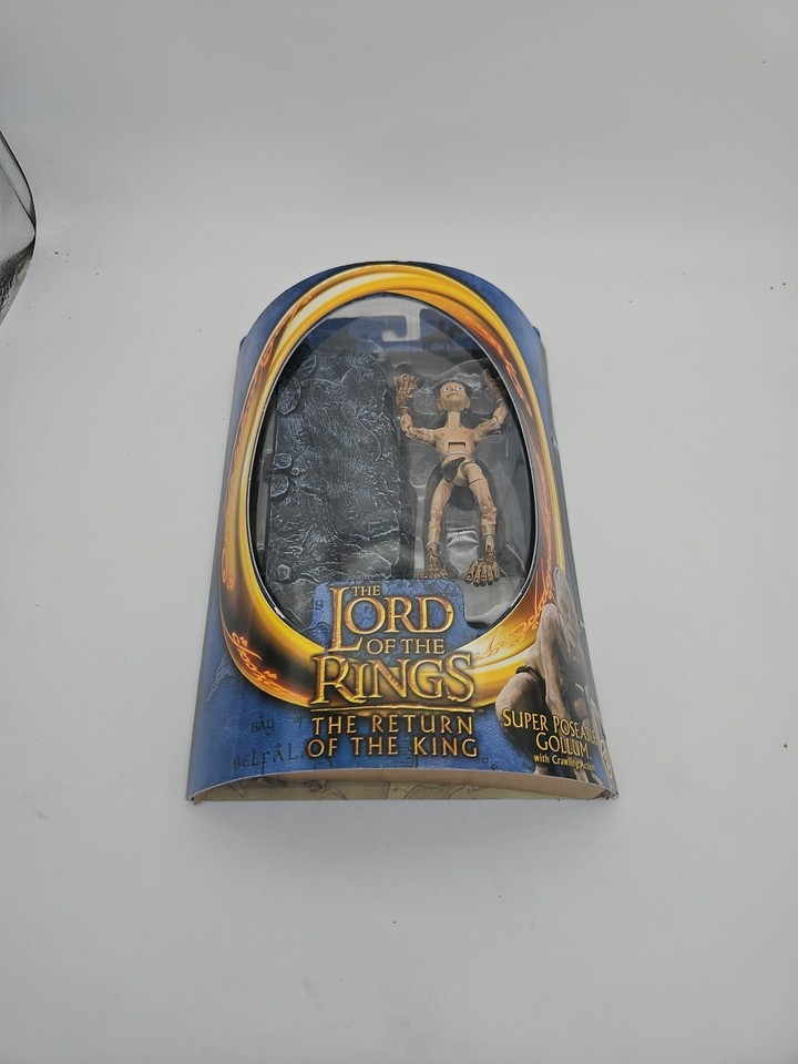 The Lord Of The Rings Return Of The King Gollum Crawling Action Figure ...