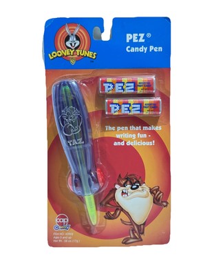 NEW Vintage 1999 PEZ Looney Tunes TAZMANIAN DEVIL Taz Candy Pen | eBay