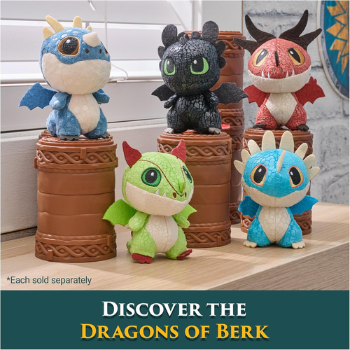 Dreamworks Dragons How to Train Your Dragon Mini Surprise Plush Toy 7.5 ...