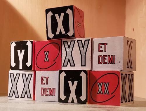 Lawrence Weiner "XX XY" (Ltd. multiple/wooden blocks) | eBay