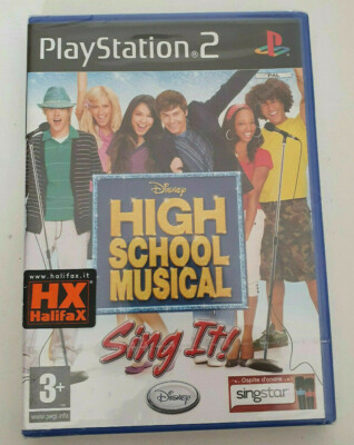 Disney Sing It - High School Musical - Original Game Playstation 2 PS2 ...