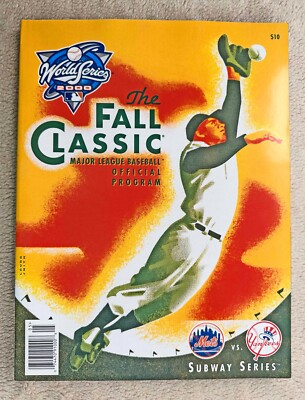 Fall Classic Mets Yankees Subway Series 2000 MLB World Series Official ...