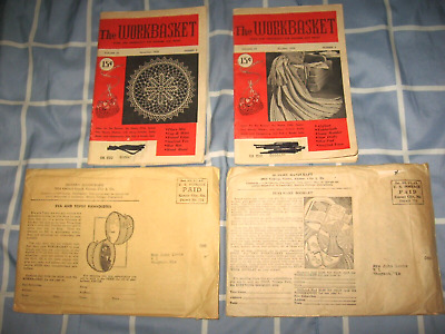 Lot of 94 Vintage THE WORKBASKET MAGAZINE Craft Patterns 1940s 1950s ...