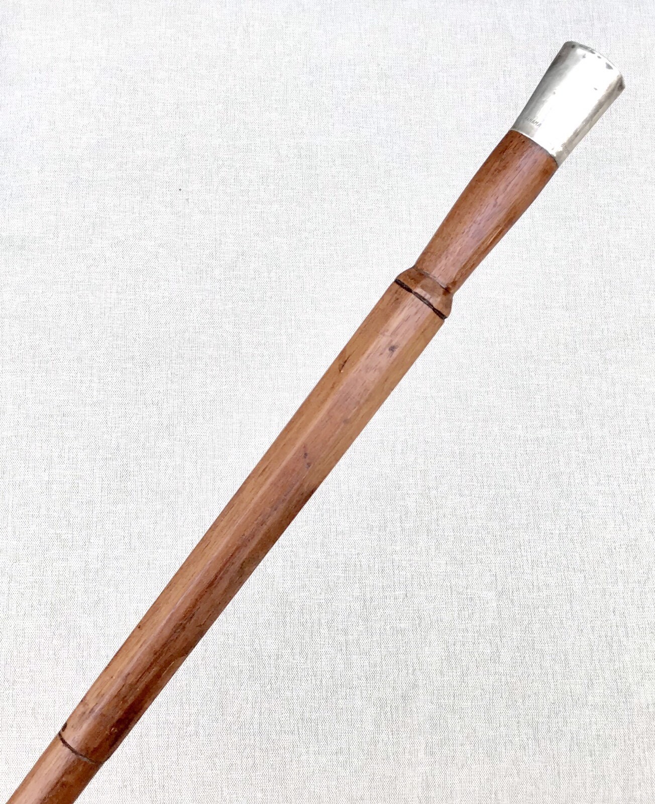 Vintage Antique 1911 Panama ColonSterling Silver Swagger Knob Walking ...