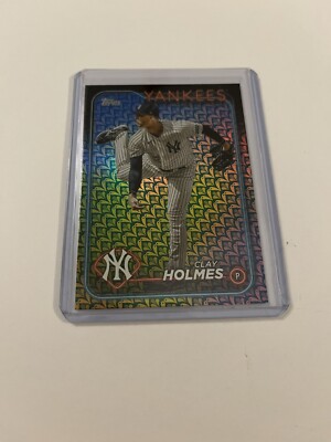 2024 Topps Series 1 Clay Holmes #247 Easter Holiday Foil Yankees | eBay