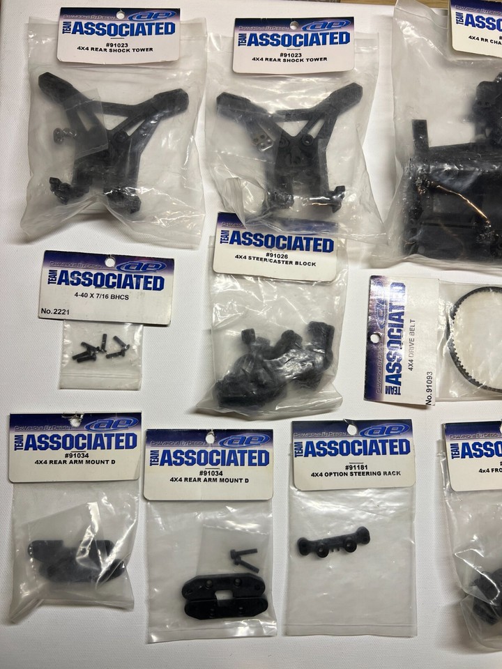 Vintage Team Associated SC10 4x4 parts lot NEW | eBay