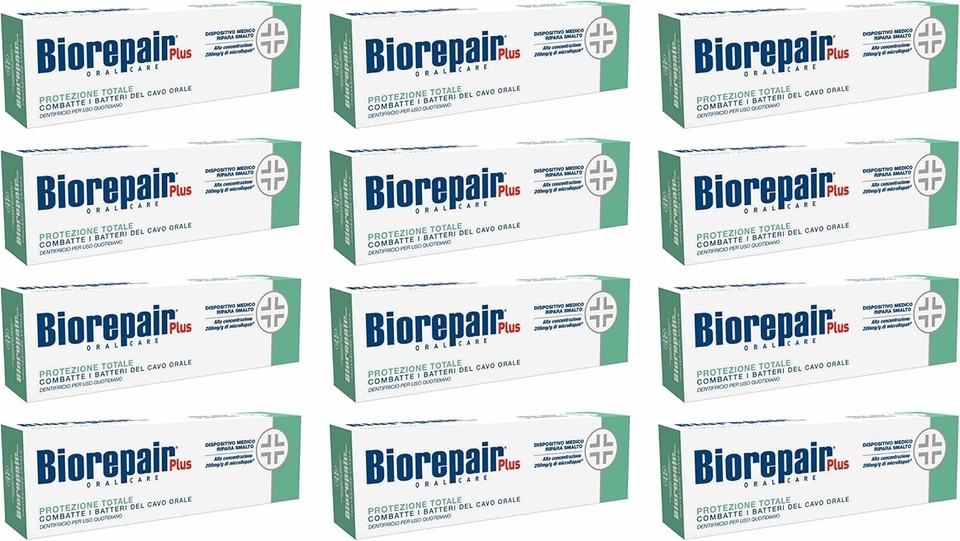 Biorepair Toothpaste Mineralize Repair Tooth Enamel Crack NoFluoride ...