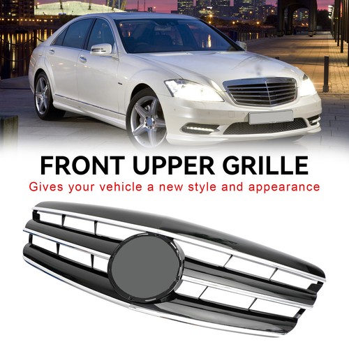 🚀Grille Grill For Benz S-Class W221 S63 S350 S450 S550 2007-2009 2008 ...
