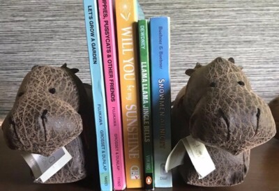 Dora Designs Bookend Nursery NEW Hippo | eBay