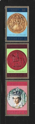 BERMUDA. Año: 1978. Tema: 25º ANIV. DE LA CORONACION DE ISABEL II. | eBay