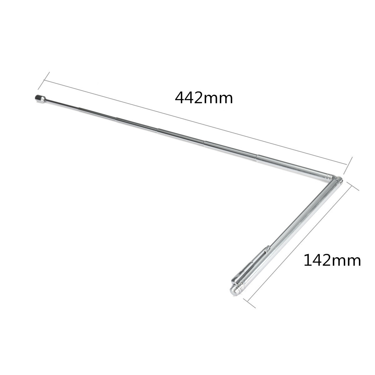 2PCS Dowsing Divining Rods Water Witching Lost Objects Detector Swivel ...