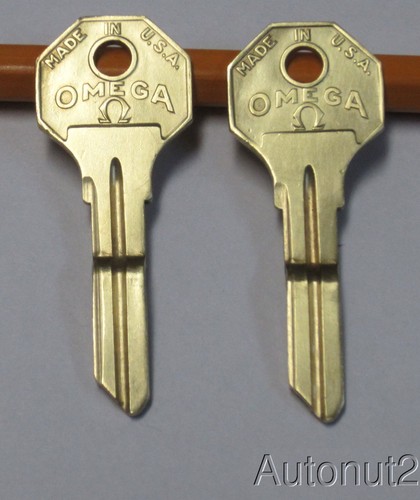 1934 Dodge Chrysler Plymouth DeSoto uncut OMEGA keys NOS original | eBay