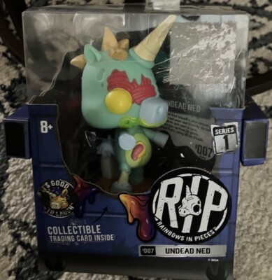 Rainbows In Pieces Rip Undead Ned Zombie Unicorn Figure #007 | eBay
