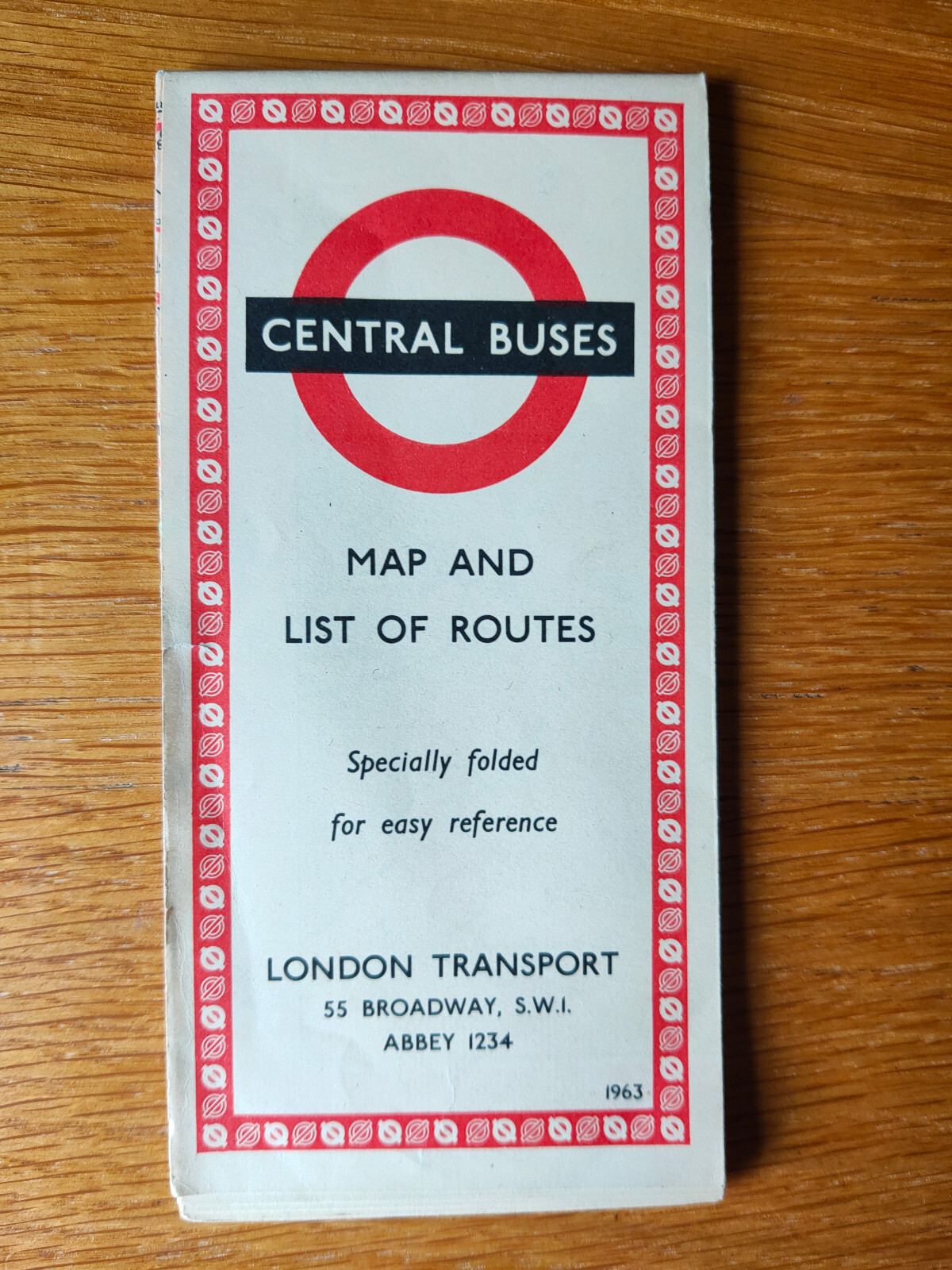 1963 London Transport Bus Map & List of | Grelly UK
