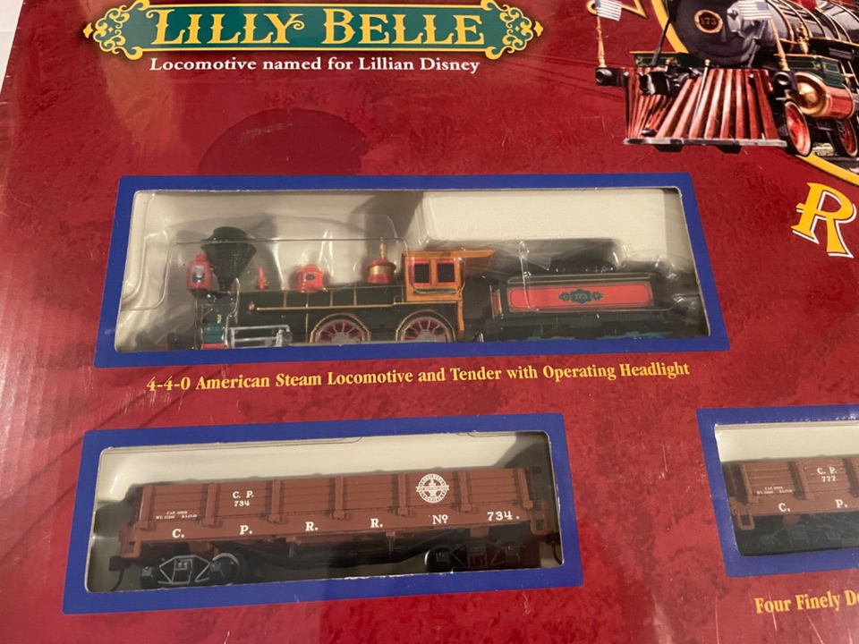 Walt Disney's Carolwood Train - Bachmann HO Scale Electric Set New with ...