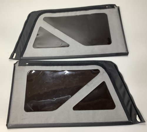 Jeep Wrangler JK 2-Door Soft Top Side Window Pair Mopar OEM, Left ...