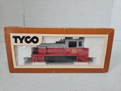 Vintage TYCO HO ~ ATSF Santa Fe 241 Dockside Yard Switcher ~ Diesel ...