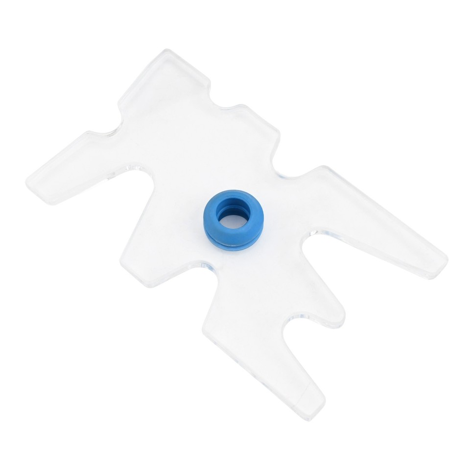 Billiard Cue Bridge Holder Adjustable Acrylic Snooker Rest Transparent ...