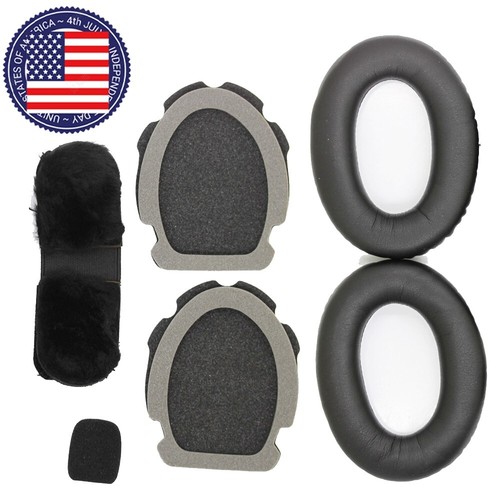 Ear Pads Headband Cushion Foam Mic Muff Kits For Bose Aviation Headset ...