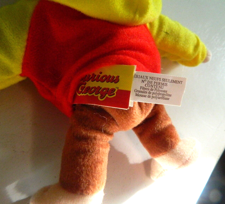 Curious George. Red/ Yellow with hood. 687203336169| eBay