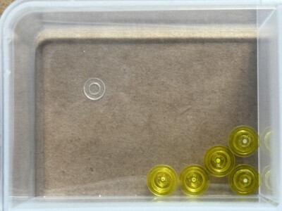 LEGO Parts - Trans-Yellow Plate, Round 1 x 1 - No 4073 - QTY 5 | eBay