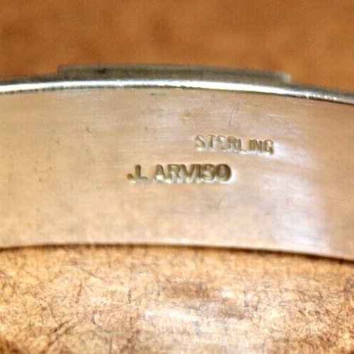 Rare Julian Arviso Sterling Silver Multi-Stone Inlay … - Gem