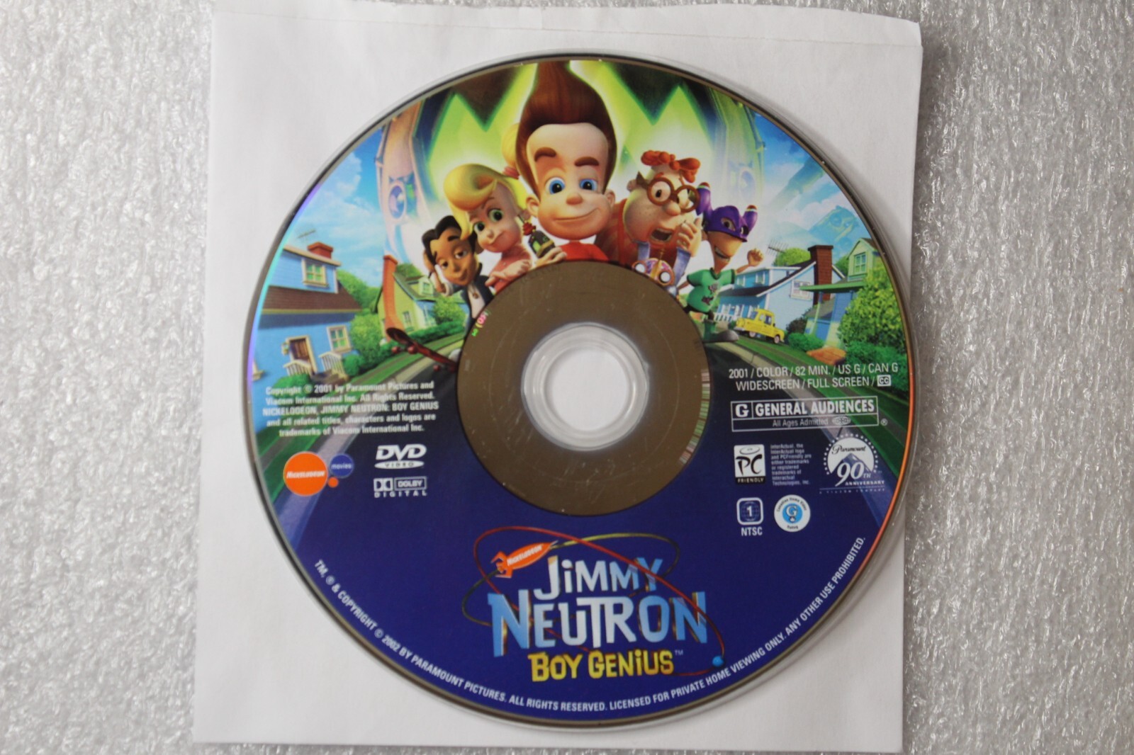 Jimmy Neutron: Boy Genius (DVD, 2002) 97363382645| eBay