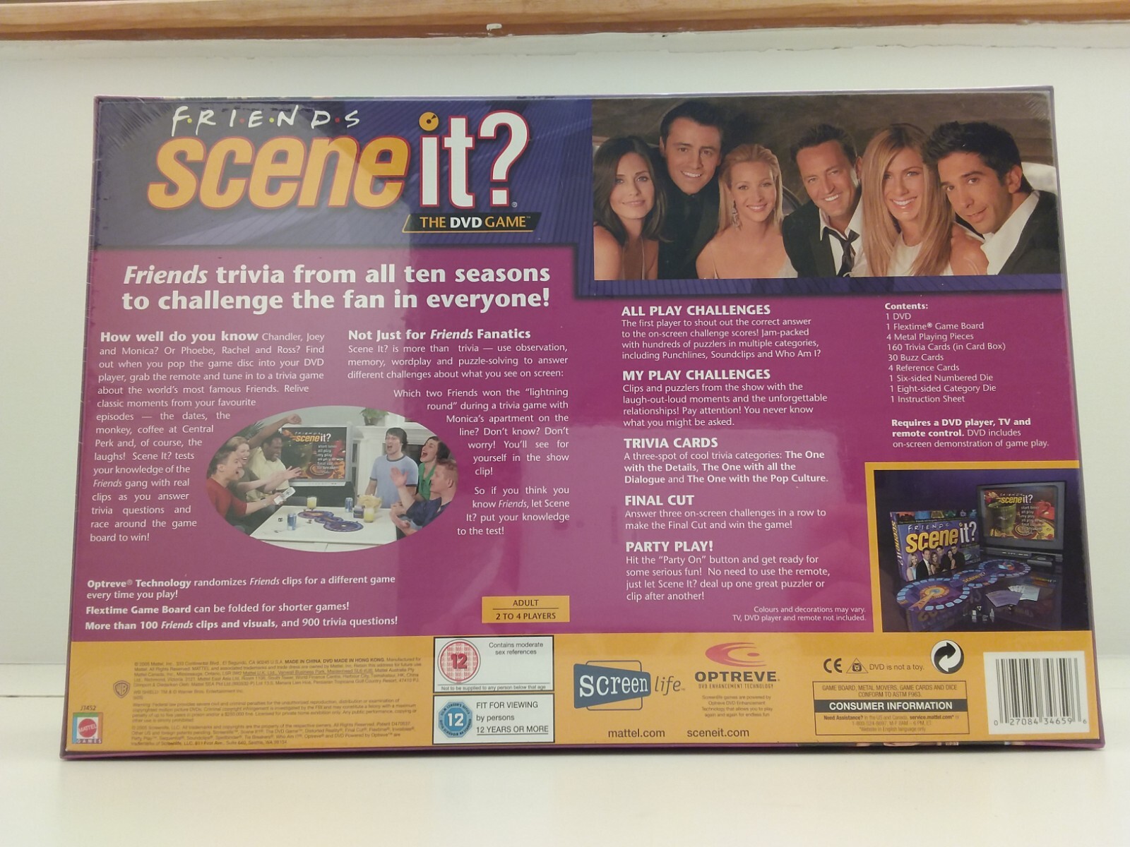 Friends Scene It DVD Board Game - NEW & SEALED | eBay UK