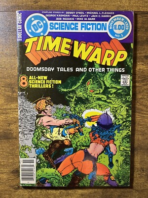TIME WARP 1 MICHAEL KALUTA COVER DENNOS ONEAL STORY DC COMICS 1979 ...