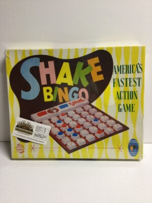 Vintage "1969" Shake Bingo" Board Game - Schaper Toys Complete! | eBay