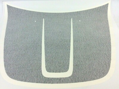 2017 - 2021 Jeep Grand Cherokee front hood blackout Appearance Decal ...