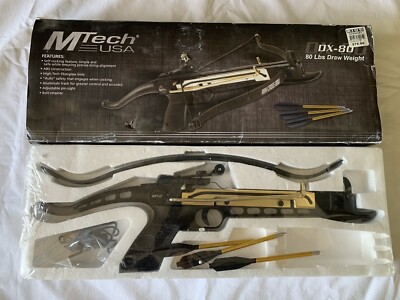 M-Tech USA DX-80 80Lbs Draw Weight Cross Bow | eBay