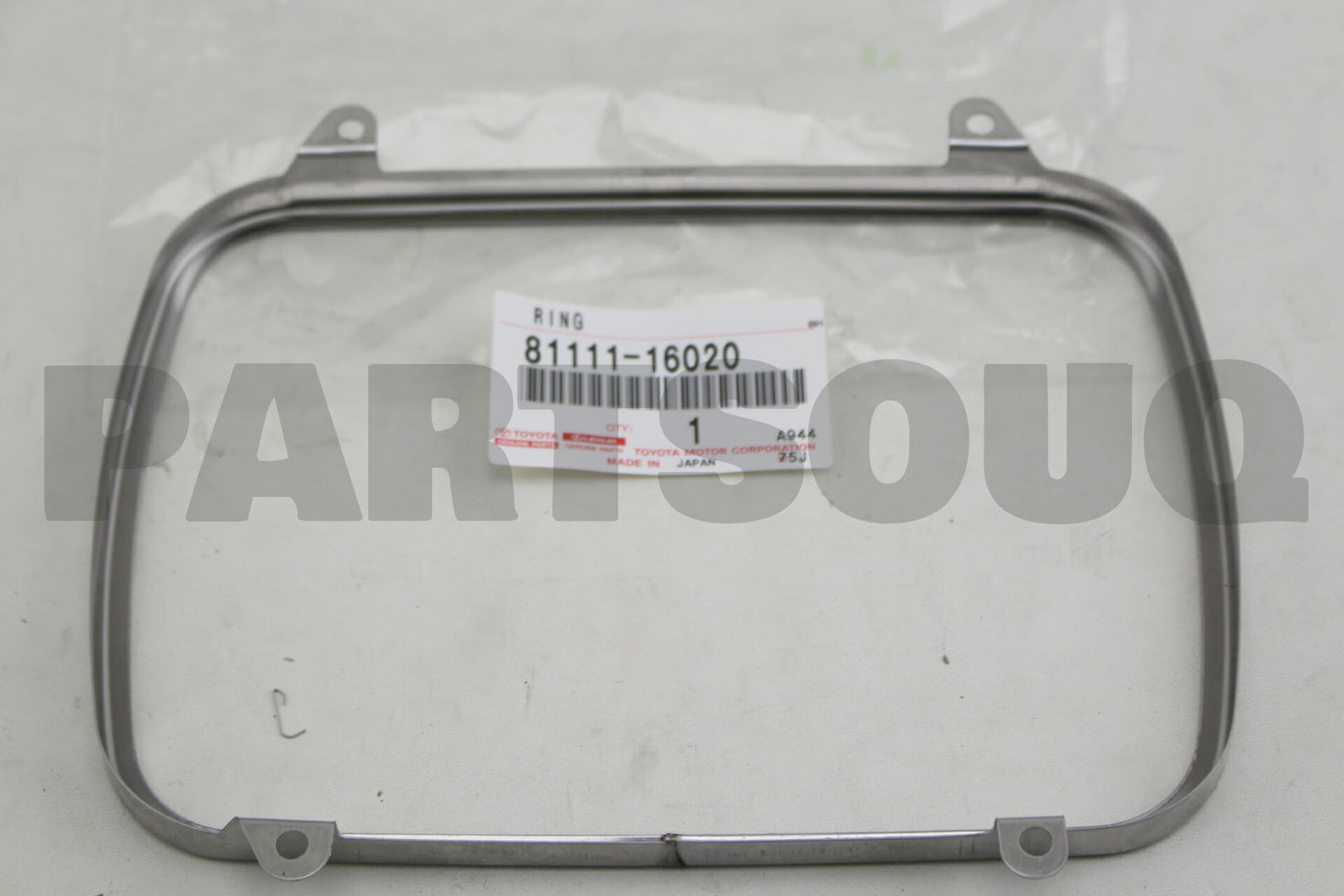 8111116020 Genuine Toyota RING, SEALED BEAM RETAINING, RH/LH 81111 ...