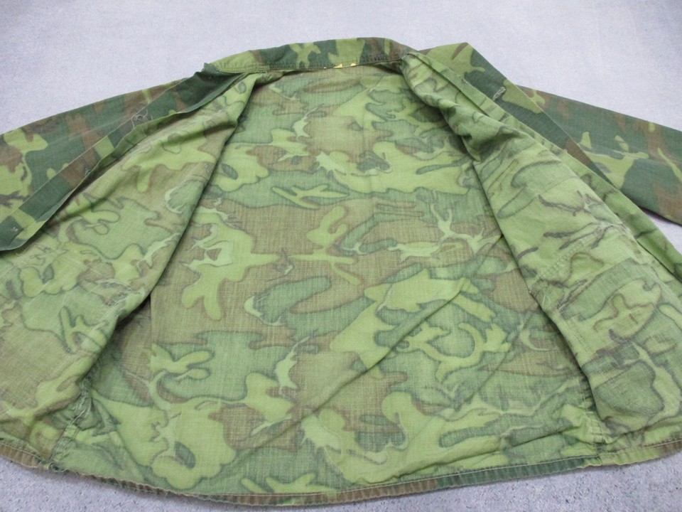 Rare Vietnam War ARVN‑Made ERDL Advisor Jacket Ripstop Camo In‑Country ...