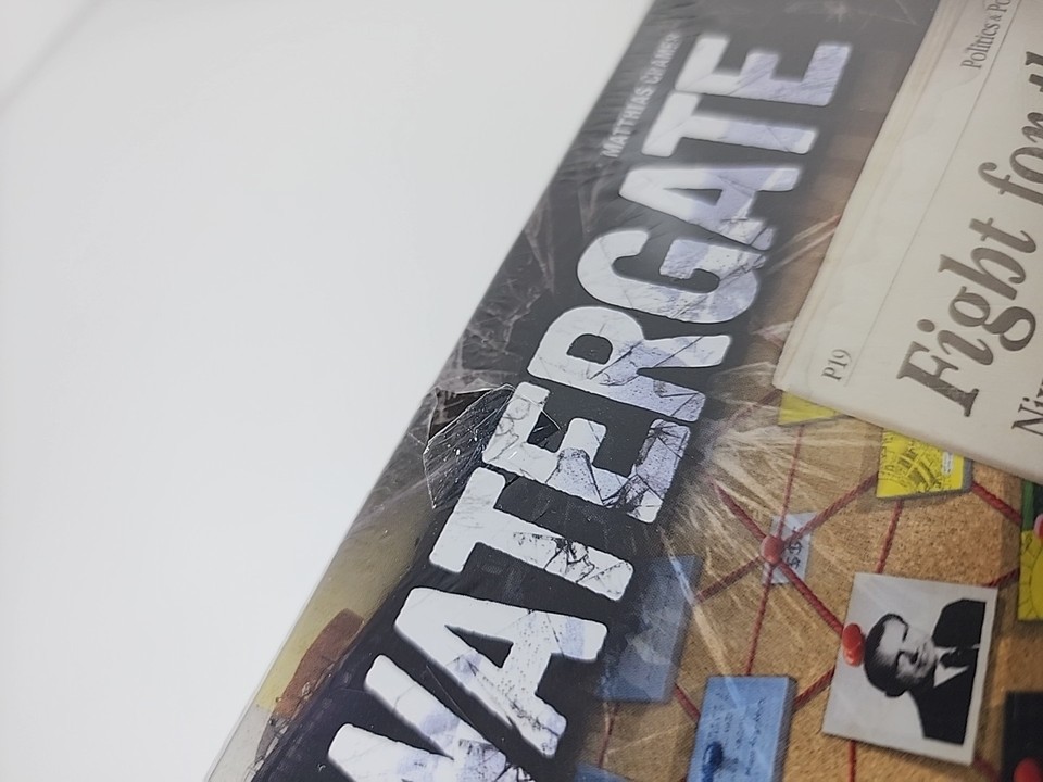 Watergate board game by Matthias Cramer, exclusive white edition. NEW ...