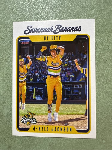 Kyle Jackson Savannah Bananas Baseball Card 2025 Choice Card # 12 | eBay