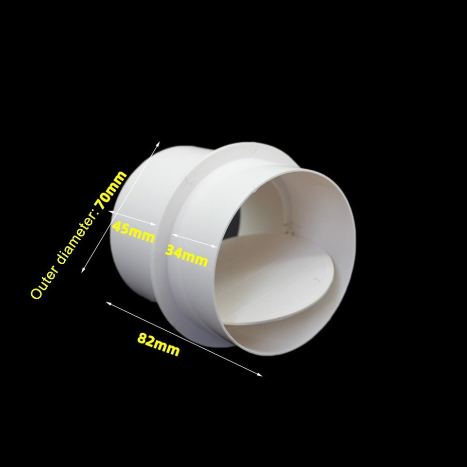 For Bathroom PVC Check Valve Exhaust Valve Bathroom Use Long-lasting ...