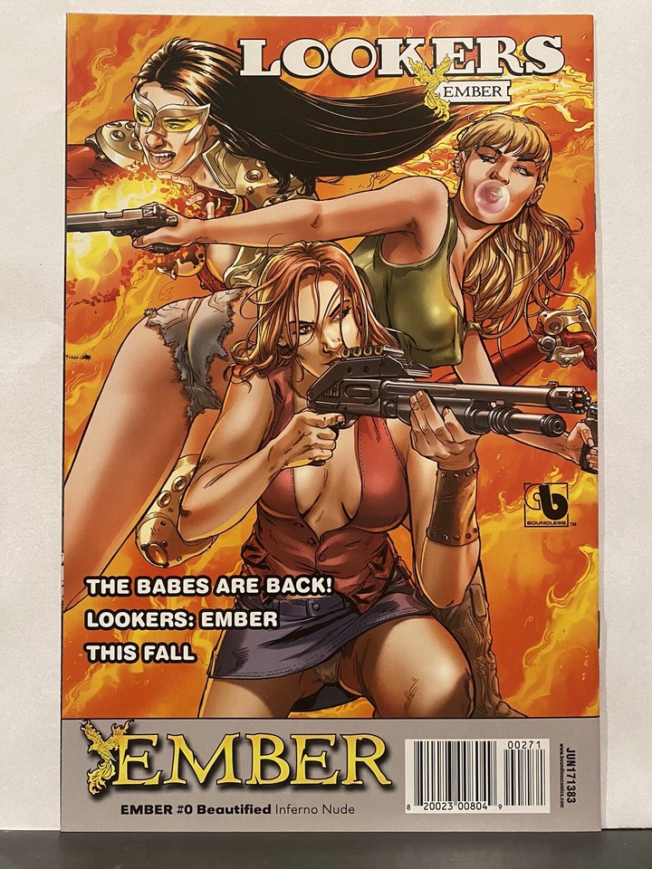 Ember Christian Zanier RARE Beautified Inferno Nude Variant Cover !!! VF/NM | eBay