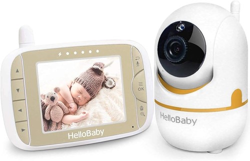 Secure Baby Monitor with Infrared Night Vision & Temperature Display ...