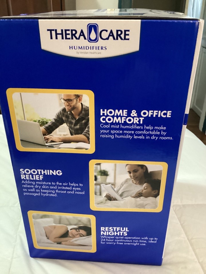 TheraCare Cool Mist Ultrasonic Humidifier | eBay