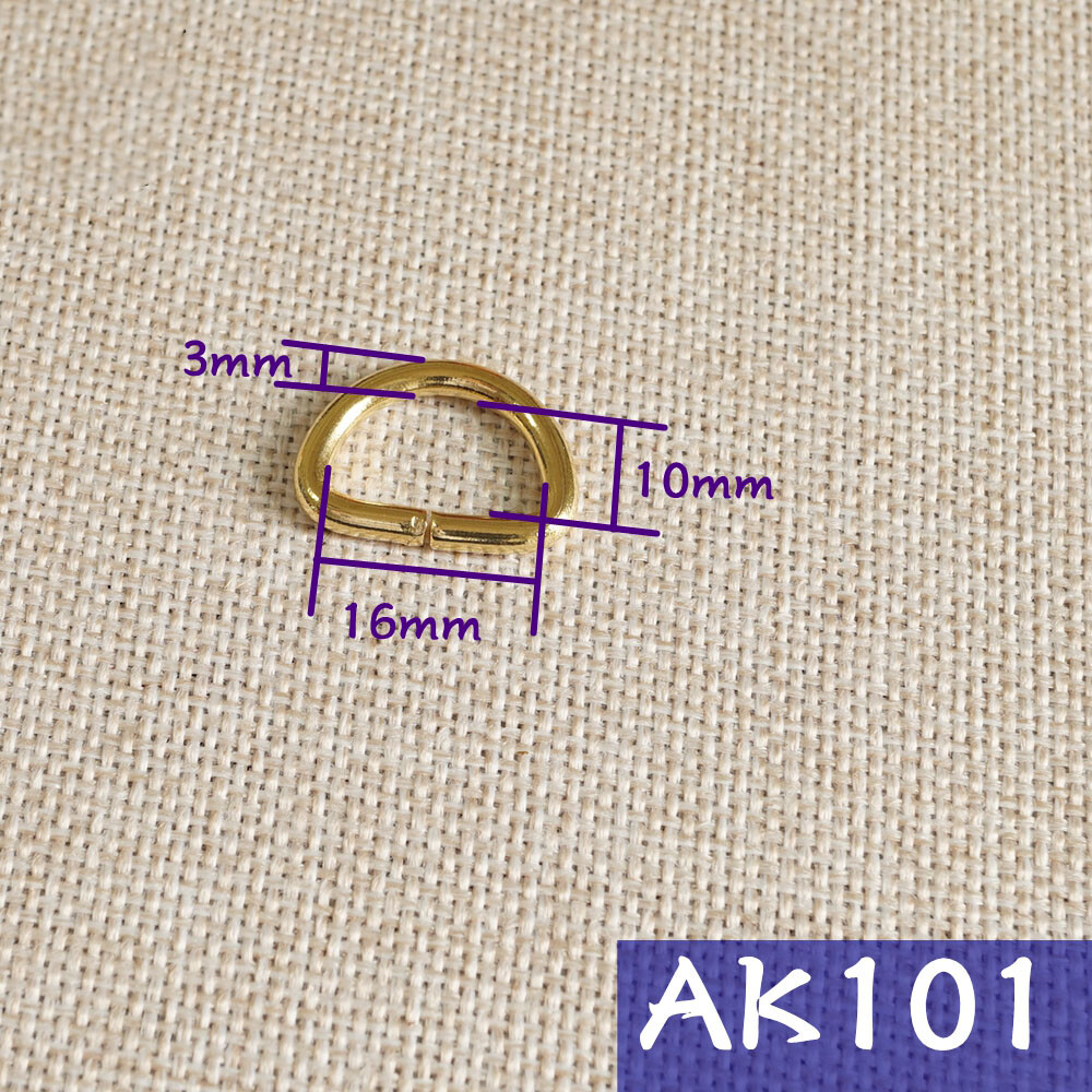 20 X BRASS bifurcated D Ring Chain LeatherCraft Hardware Luggage ...