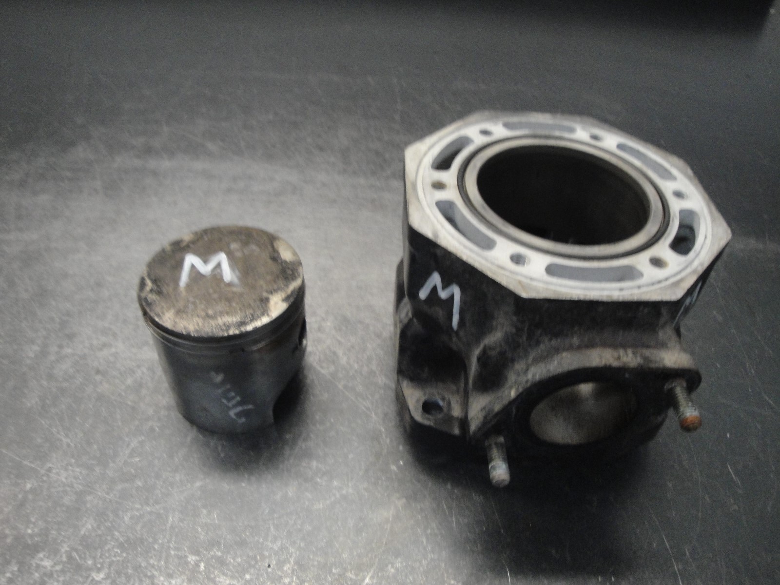 1996 96 ARCTIC CAT THUNDERCAT 900 SNOWMOBILE ENGINE CYLINDER JUG PISTON ...