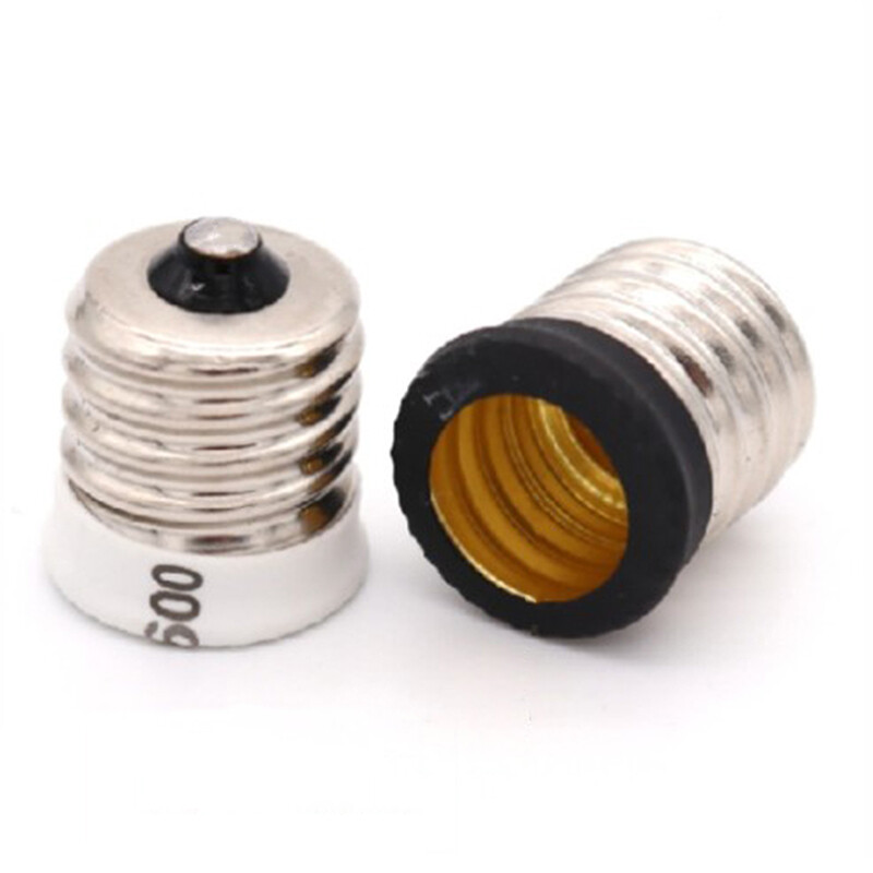 E17 To European E14 Candelabra Base Socket LED Light Bulb Lamp Adapter ...