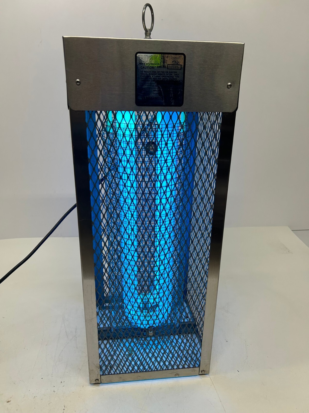 Vandermolen Bugkil Model V484 Insect Electrocutor Bug Zapper Stainless ...