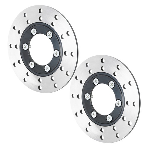 2Pcs Front 130mm Disc Brake Rotor For 4 Wheelers Quad Dune Buggy Go ...