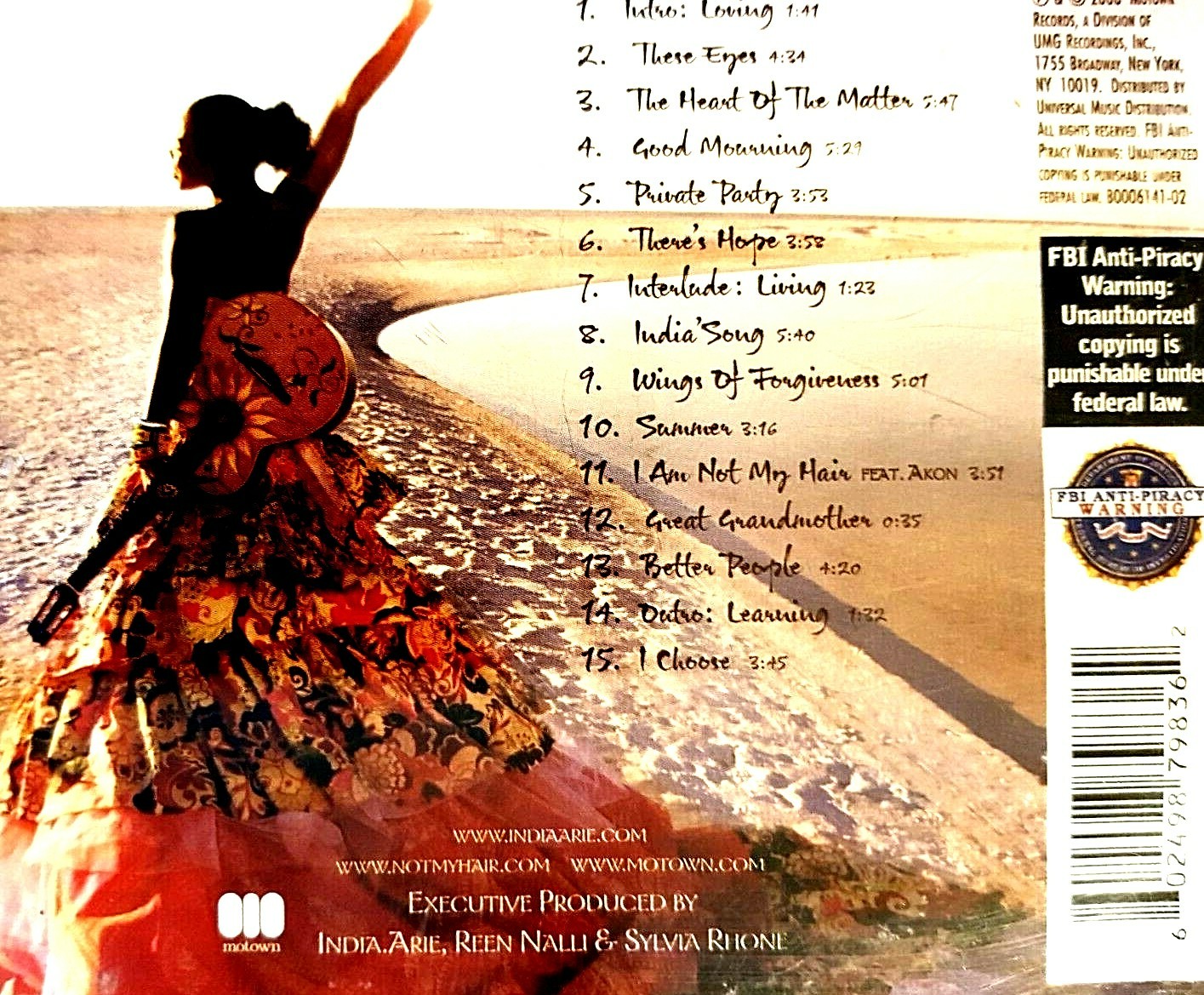 India Arie - "Testimony" - "Volume 1, Life & Relationship" - ( CD ...