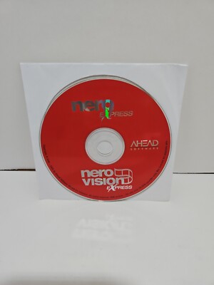 Nero Express and Nero Vision Express PC Programs on CD w/ Serial Number ...