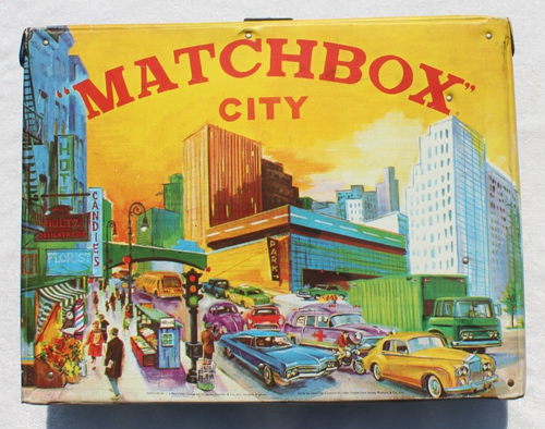 Vintage Matchbox City Play Set with Buildings and Scenery | eBay