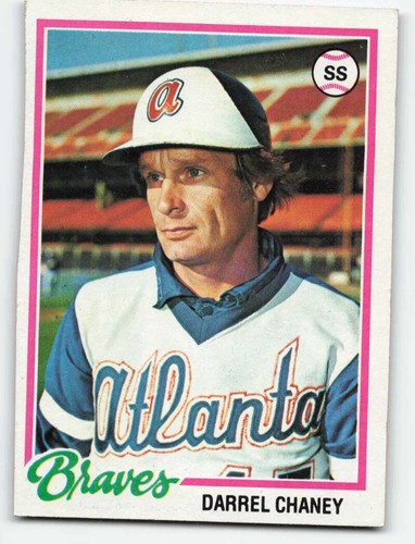 1978 Topps #443 Darrel Chaney EX Excellent Braves ID:99820 | eBay